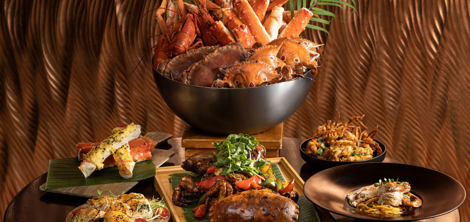 Marco Polo Hong Kong Hotel’s Cafe Marco presents its Alaskan King Crab ...