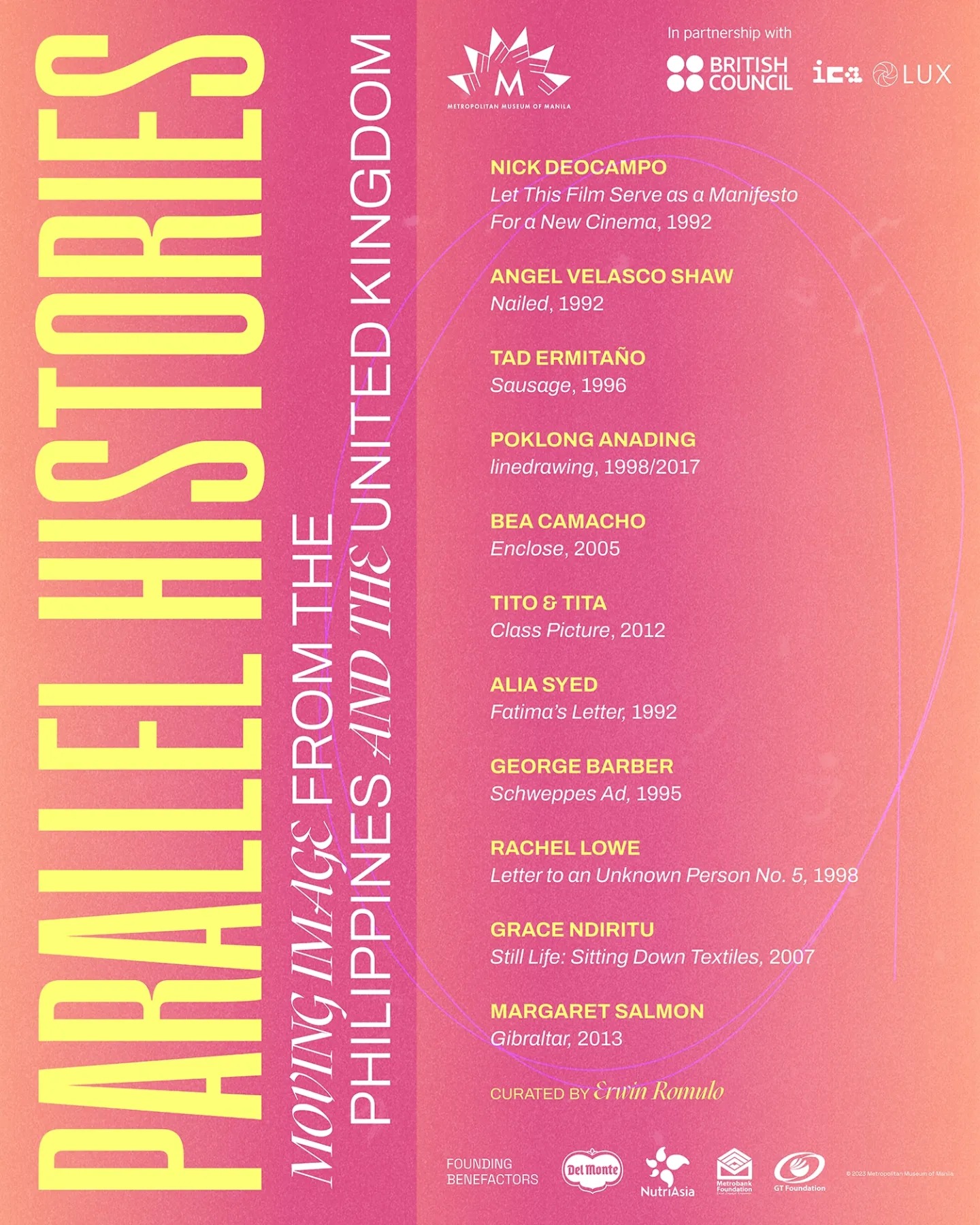 ‘Parallel Histories: Moving Image from the Philippines and the United ...